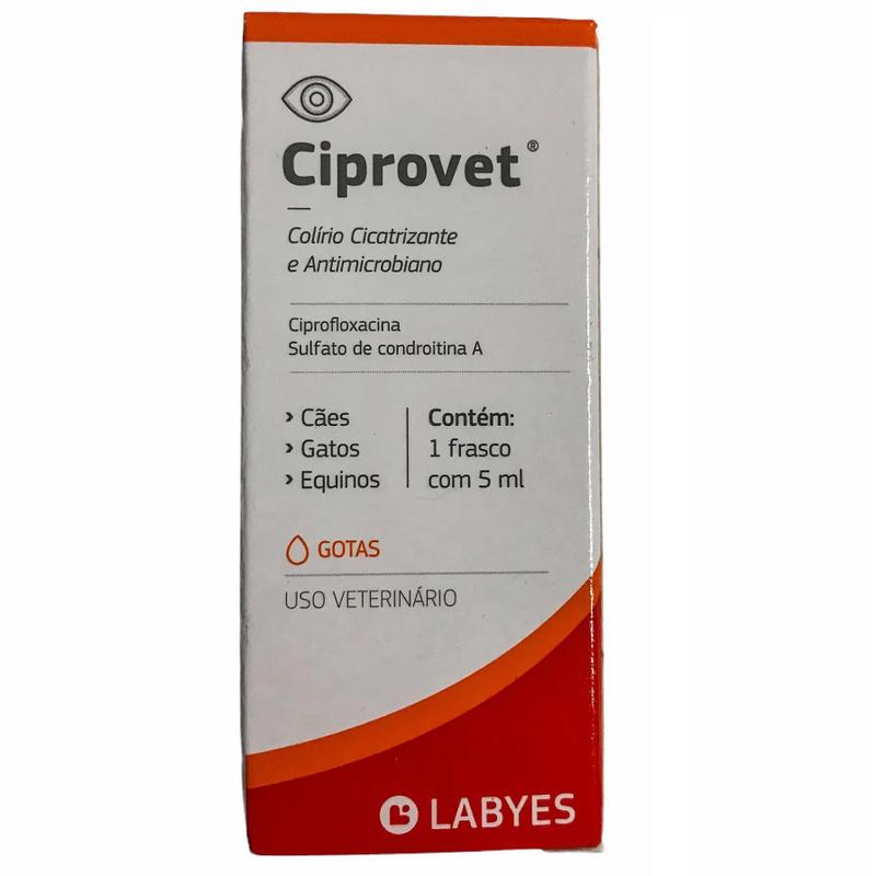Ciprovet 5ml - Labyes - Otológico - Magazine Luiza