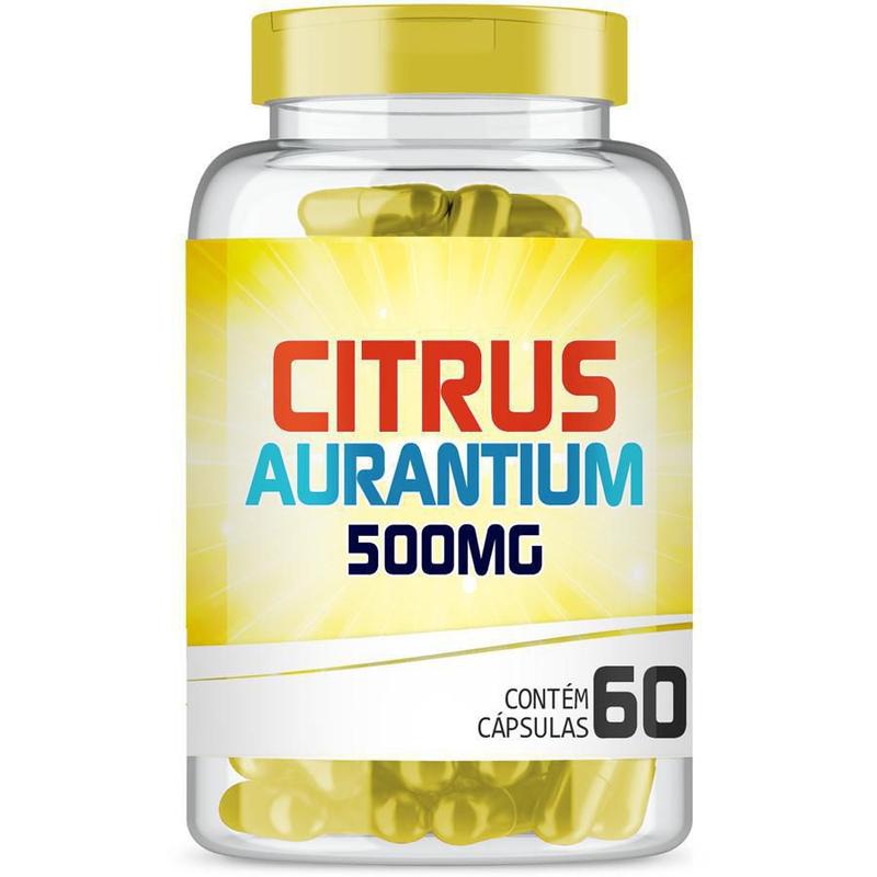 Citrus Aurantium 500Mg Com 60 Cápsulas Acelera Metabolismo - Up Sports ...
