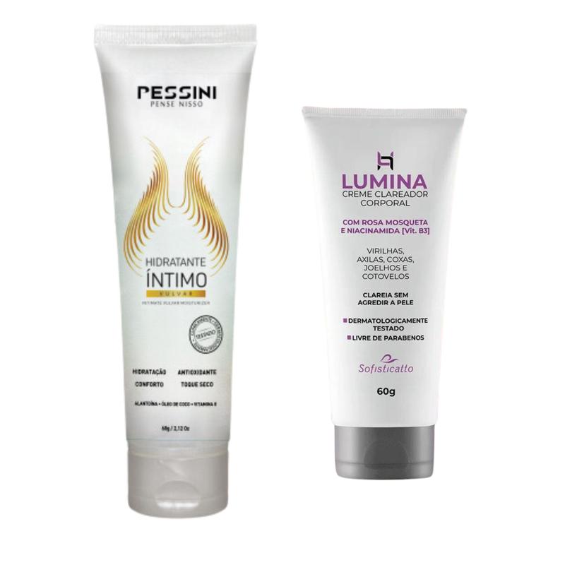 Clarear Virilha Axila Entre Coxas Clareador E Hidratante Kit ...