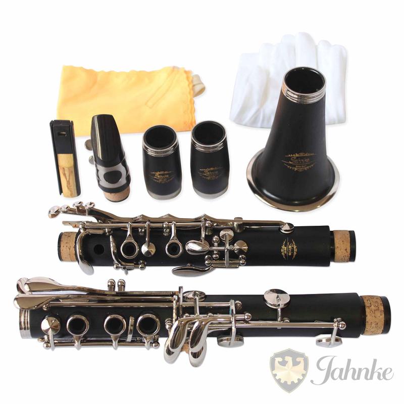 Clarinete 17 Chaves Jahnke Com Case E Boquilha - Clarinete - Magazine Luiza