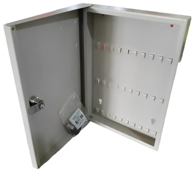 Claviculario Porta Chaves Para Parede Para 30 Chaveiros Armário De Aço ...