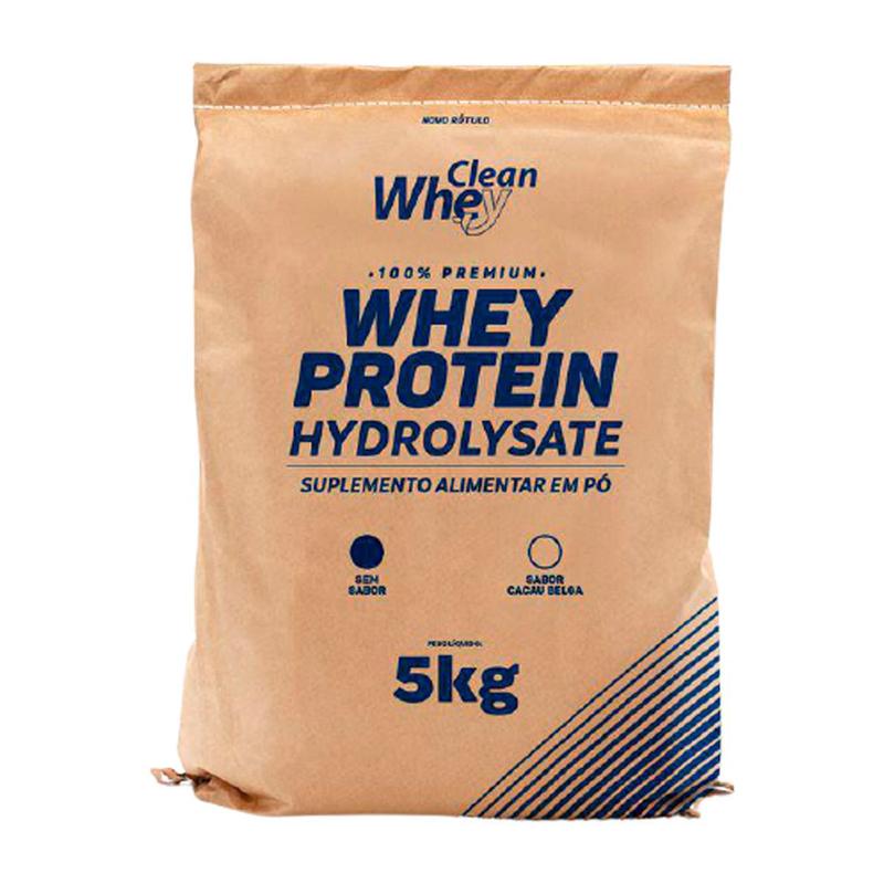 Clean Whey Hydrolysate Classic 5kg - Whey Protein Hidrolisado - Massa ...