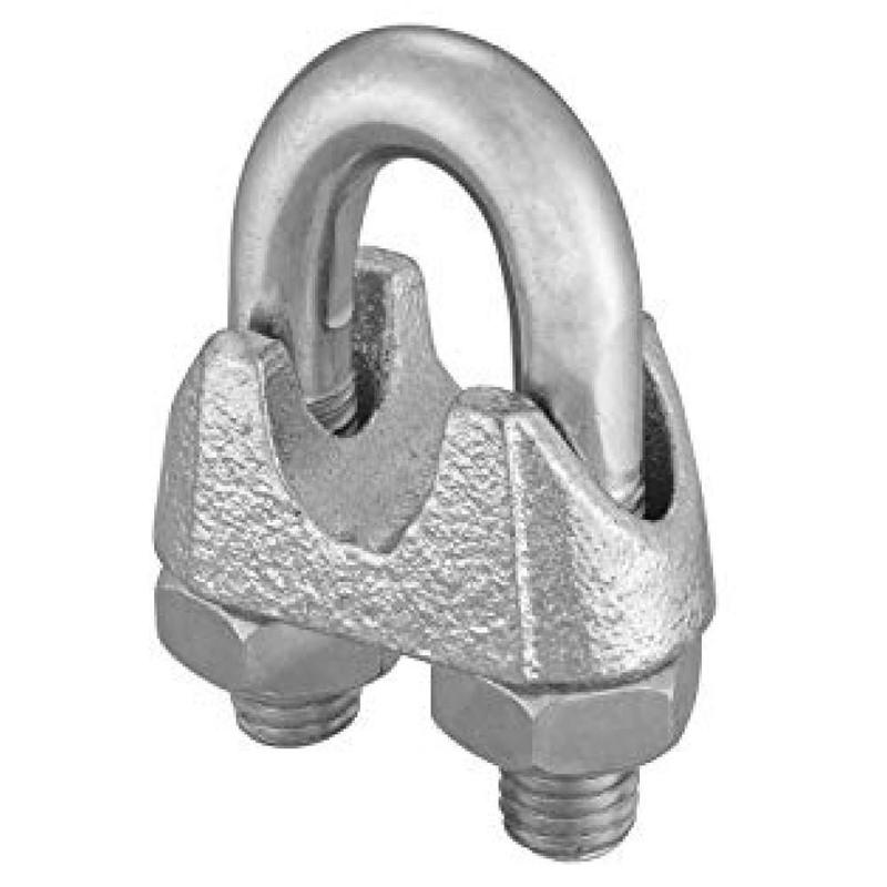 Clips/Grampo P/ Cabo De Aco 1/8" - DIFERPAN - Grampo / Clip para Cabo ...