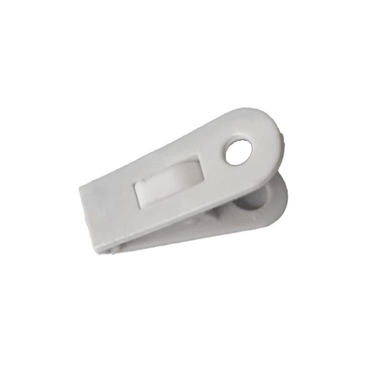 Clips Jacaré Plástico P/ Crachá - Branco - Cracha line - Clips ...