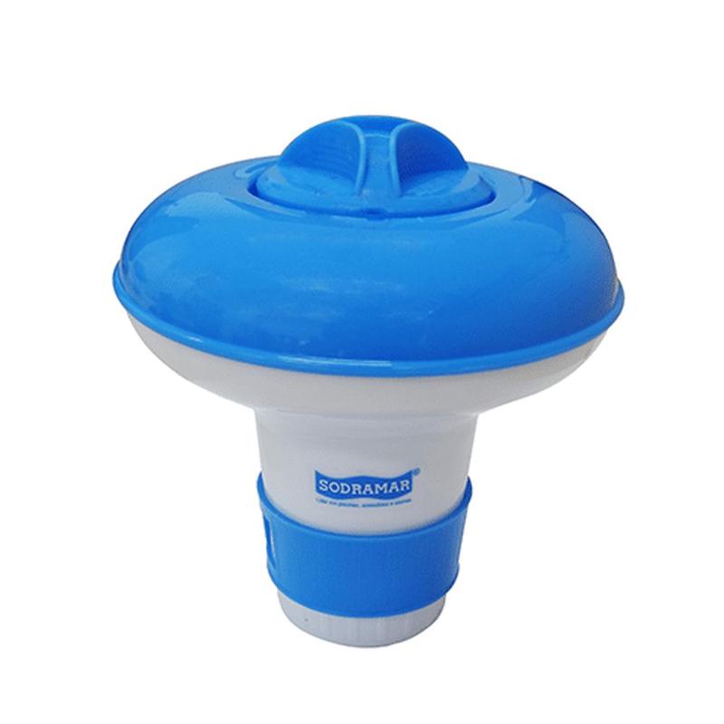 Clorador para Piscina Mini Dosador De Cloro Flutuante Sodramar ...