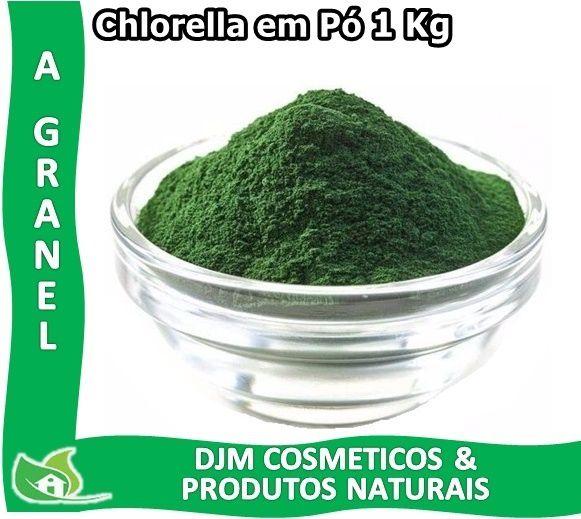Clorela / Chlorella em Pó 1 Kg com Laudo - Granel - Chlorella ...
