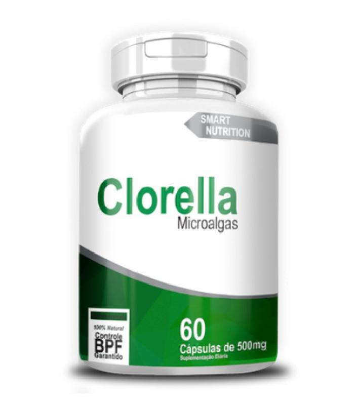 Clorella 500mg 60 Cápsulas - 4 Elementos - Chlorella - Magazine Luiza