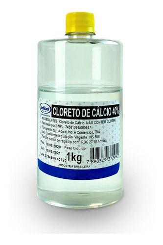Cloreto De Cálcio 40% - 1kg - Adicel Ingredientes - Cálcio - Magazine Luiza