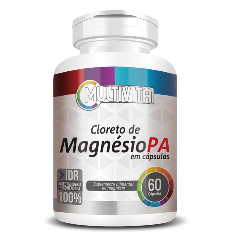Cloreto de Magnesio PA 500 mg 60 Capsulas - Flora Nativa - Cloreto de Magnésio / Magnésio ...
