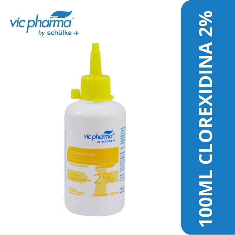 Clorexidina 2% 100 ml (degermante) almotolia - VIC PHARMA - VICPHARMA - Antisséptico ...