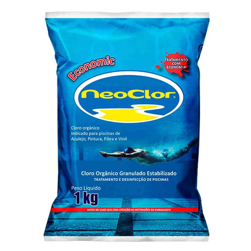 Cloro Economic Neoclor para Piscinas 1KG - Cloro para Piscina ...