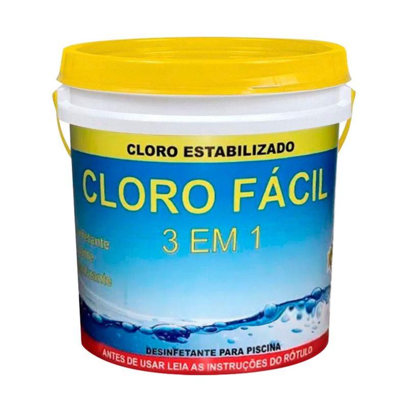 Cloro fácil 3 em 1 - UTRACLOR - Cloro para Piscina - Magazine Luiza