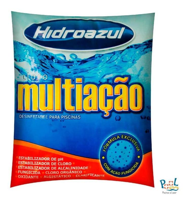 Cloro Multiação Hidroazul 5 Kg - Cloro para Piscina - Magazine Luiza