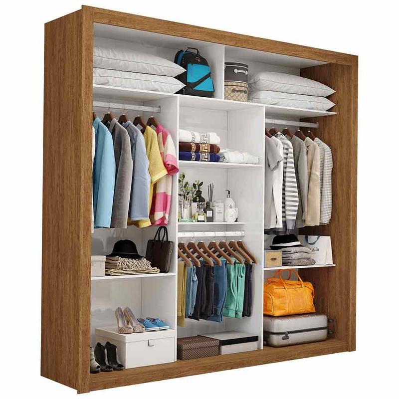Closet Casal Clarice 4 Prateleiras Carioca Moveis - Carioca Móveis ...