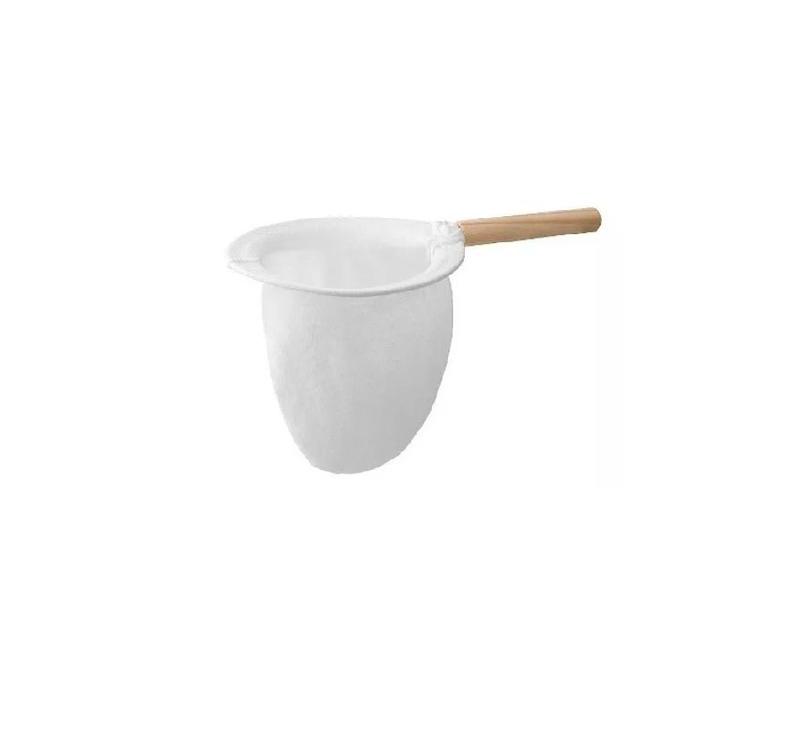 Coador de Pano Médio para Café com Cabo em Madeira 12cm - Debiasi ...