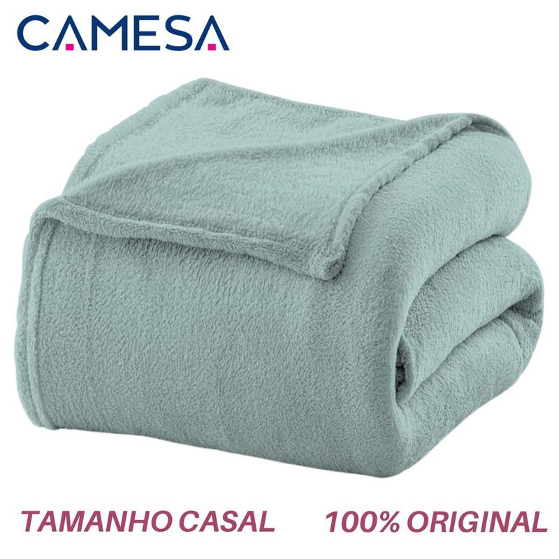 Coberta De Manta Microfibra Extra Macio Unissex Várias Cores - Camesa ...
