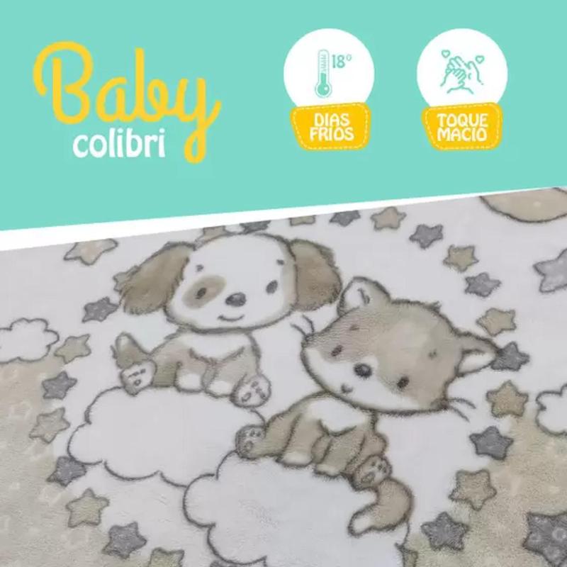 Cobertor le petit hipoalérgico Colibri - jolitex - Cobertor para Bebê ...
