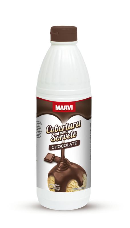 Cobertura Sorvetes Chocolate 1,3 Kg Marvi - Marvi professional ...