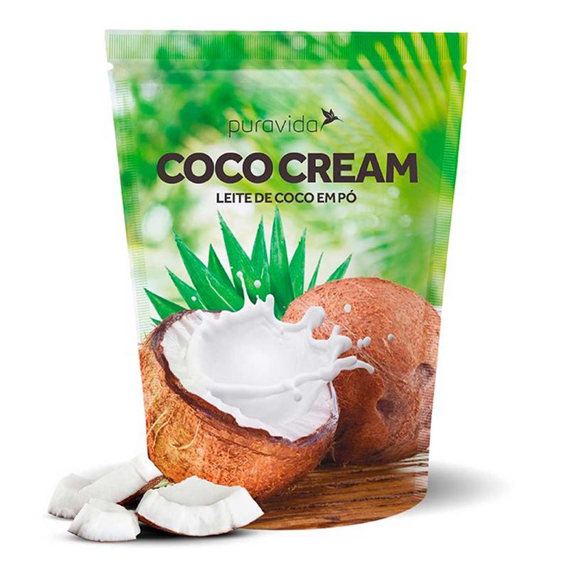 Coco Cream Leite De Coco em Pó 1kg - PURA VIDA - Leite de Coco ...