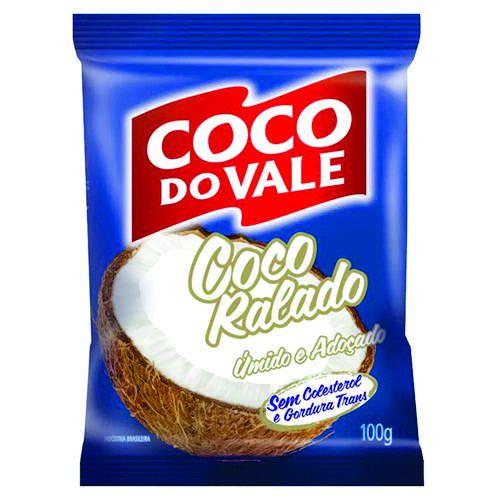 Coco do vale fino úmido ralado pacote 100g - Coco Ralado - Magazine Luiza