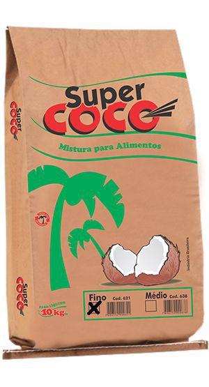 Coco ralado super coco fino 10 kg - ADEL COCO BRASIL IND E COM LTD ...