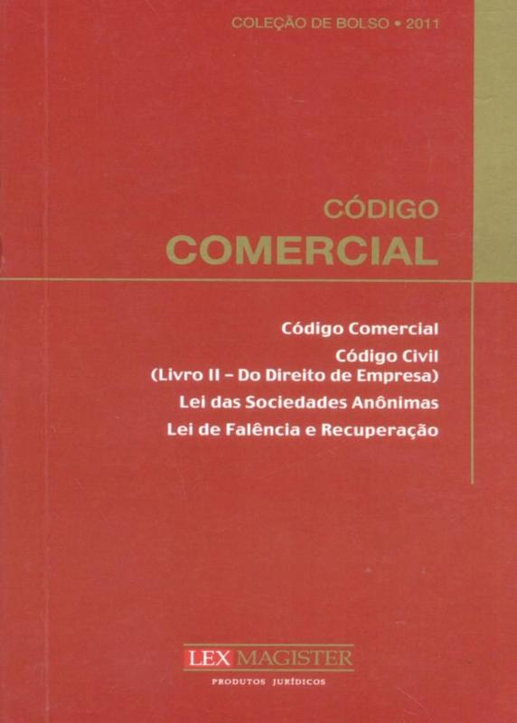 Código Comercial - Coleção de Bolso 2015 - Livros de Direito - Magazine ...