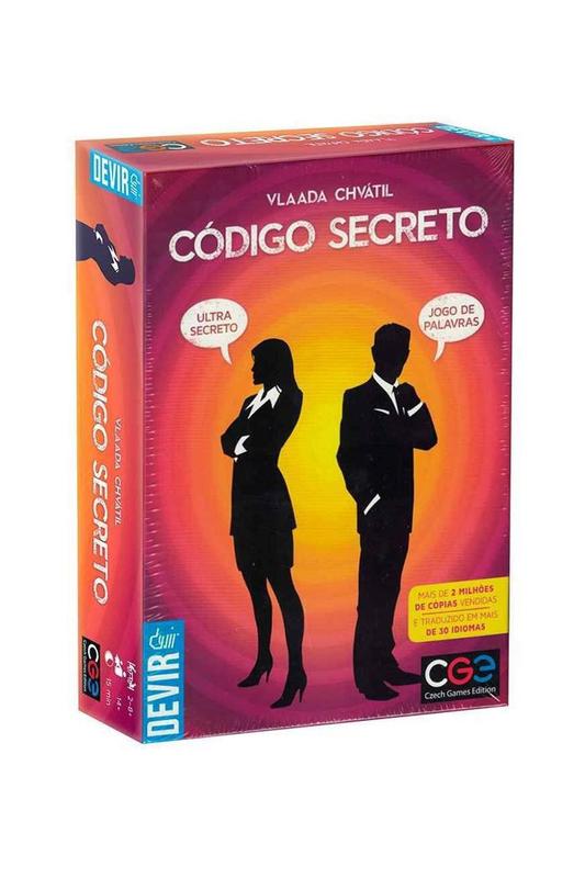 Código Secreto - Devir - Jogos de Tabuleiro - Magazine Luiza