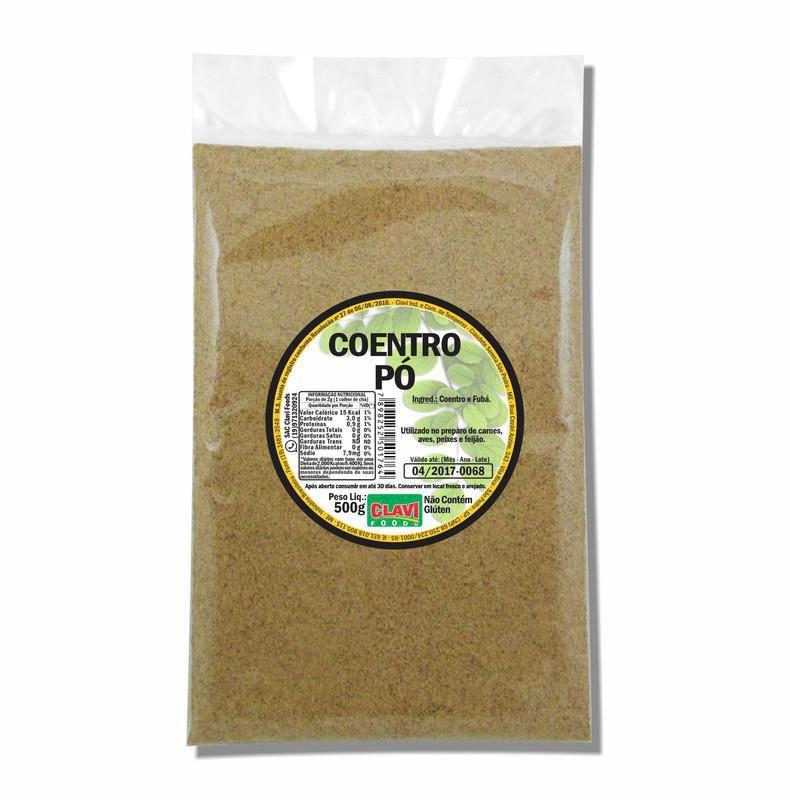 Coentro Pó SC 500g - Clavi Temperos & Foods - Verduras - Magazine Luiza