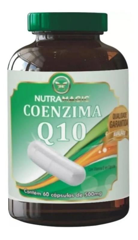 Coenzim Q10 60 Cápsulas Coq10 500mg Nutramagic Original - Coenzima Q10 ...