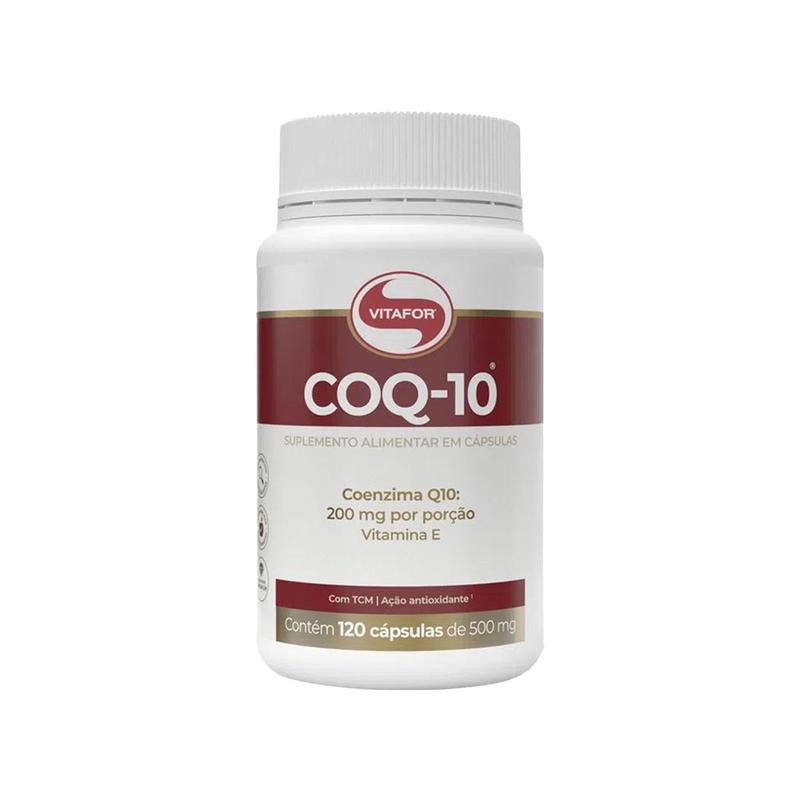 Coenzima Q-10 Vitafor Com Vitamina E 120 Cápsulas - Coenzima Q10 ...