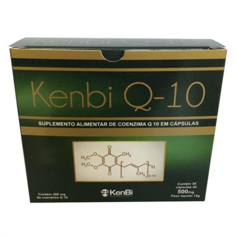 Coenzima Q10 (Ubiquinona 200mg) 30 Cápsulas - Kenbi - Coenzima Q10 ...