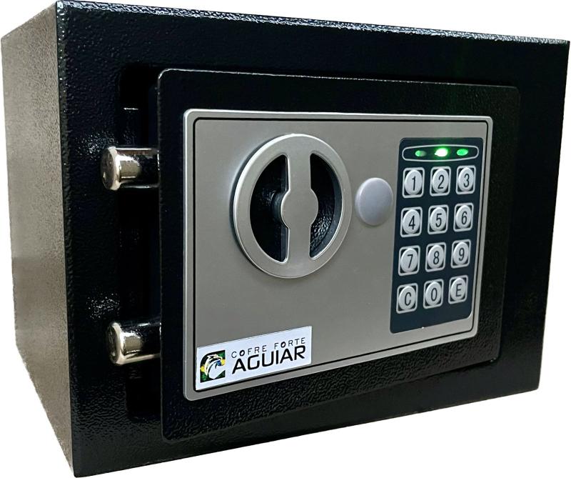 Cofre digital pequeno com iluminação interna de LED - Cofre Forte ...