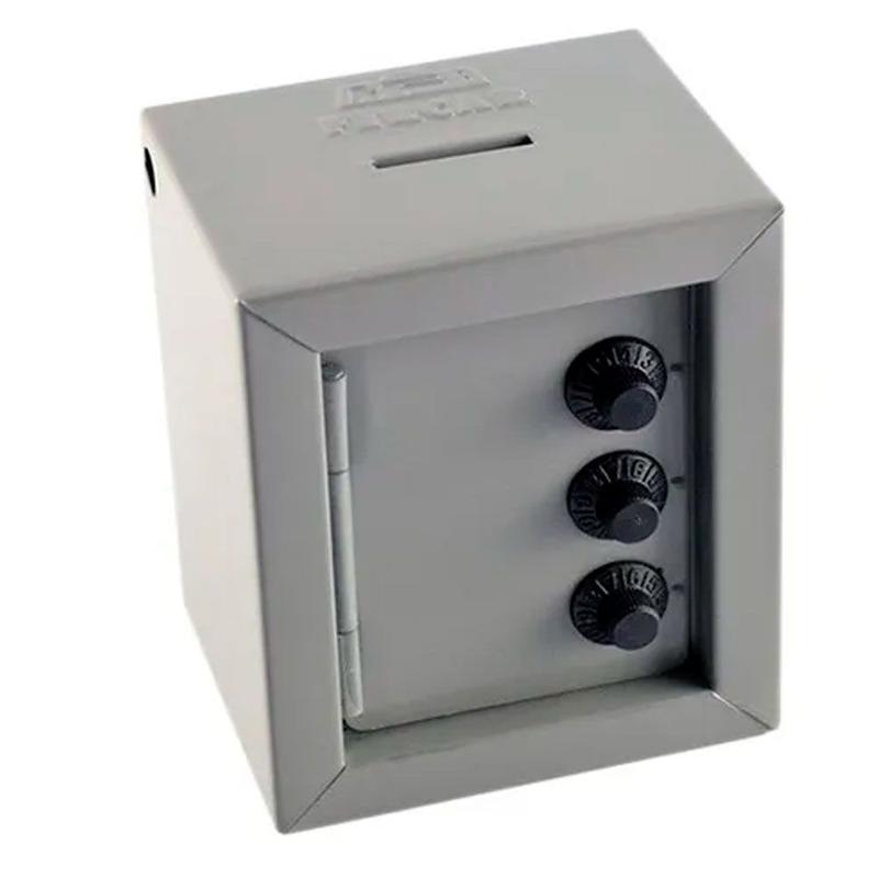 Cofrinho Mini Cofre De Aço Com Segredos - COF-01 - Fercar - Cofre ...