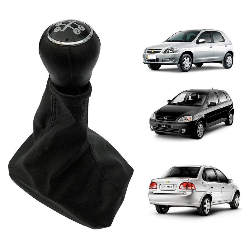 Coifa Com Manopla Cambio Corsa Celta Classic Corsa Wind Meriva Vectra ...