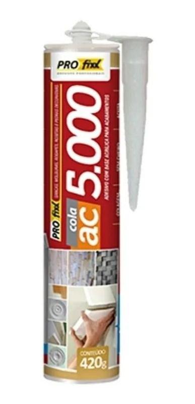 Cola Ac5000 Sanca Rodapé Moldura Com Bico Aplicador 420g - IVA QUIMICA ...