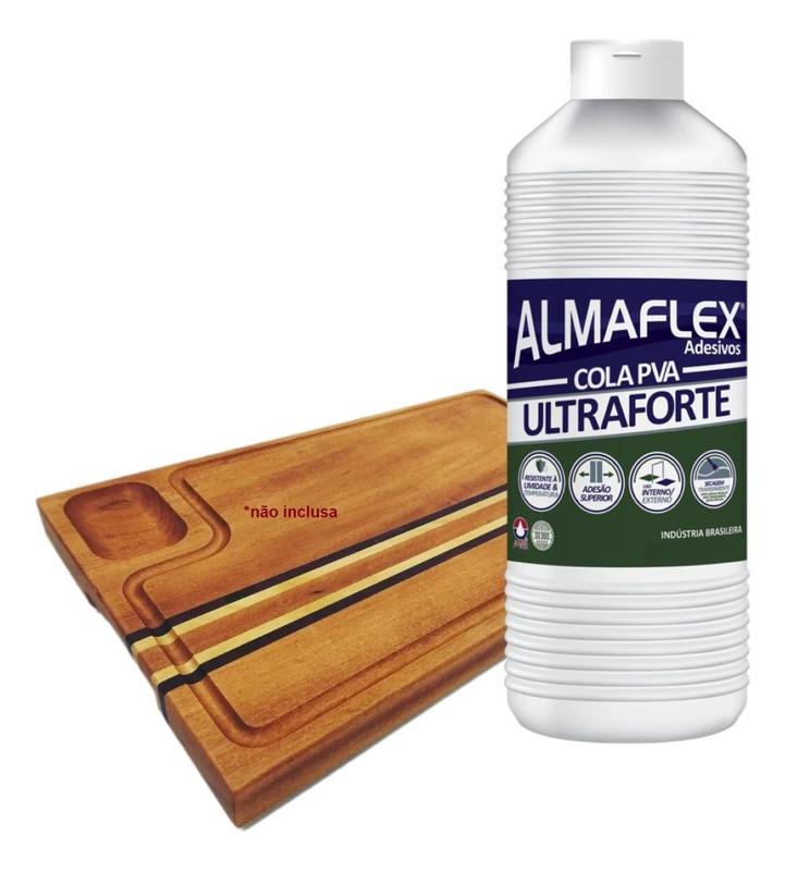 Cola Almaflex 993 Ultra Forte Madeira Interno Externo 1kg - Almata ...