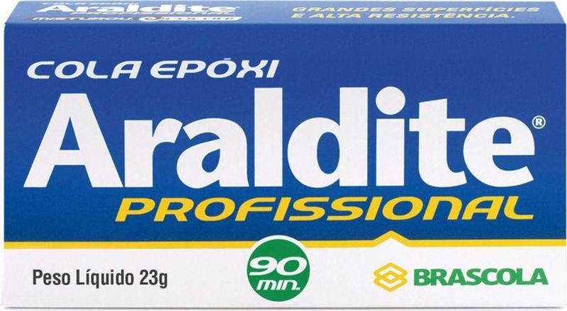 Cola Araldite Epoxi Profissional 90min 23g - Brascola - Adesivo Epóxi ...