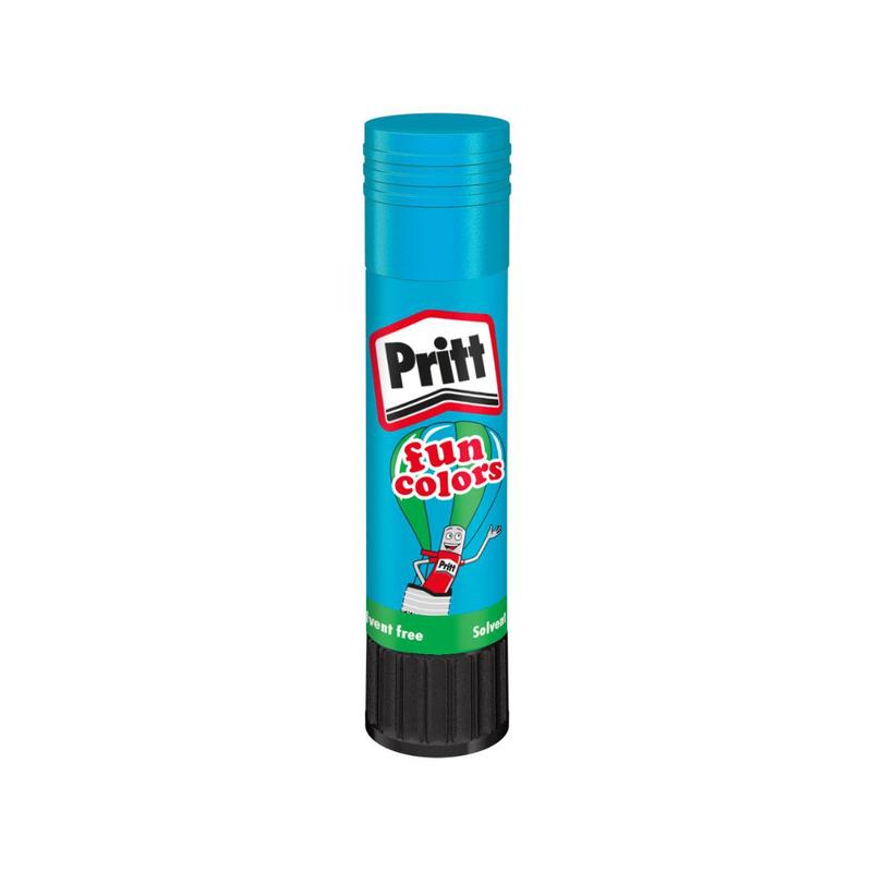 Cola Bastão Fina Pritt Stick Colorida Escolar Não Tóxica 10g - Cola ...