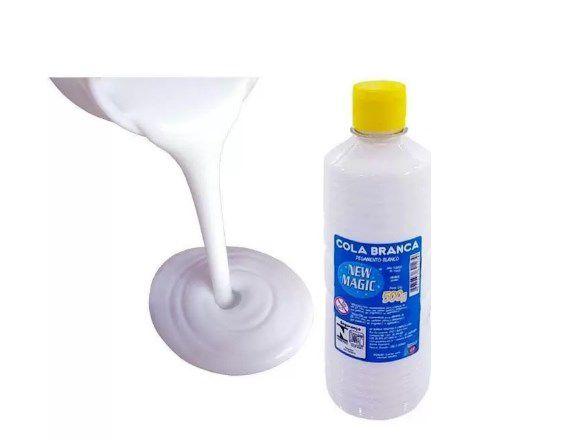 Cola Branca 500g - New Magic - GR QUIMICA - Cola Branca - Magazine Luiza