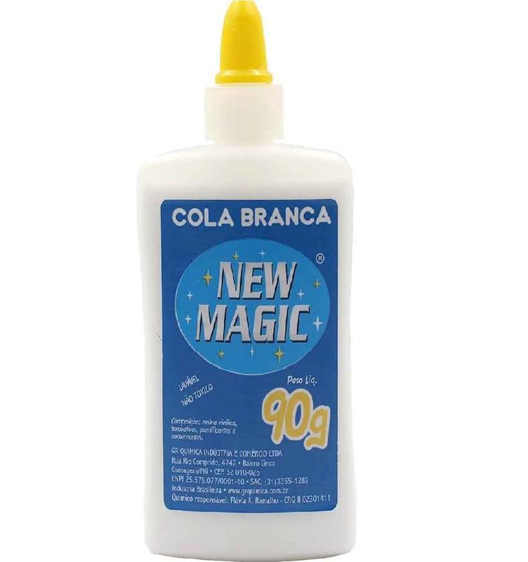 Cola Branca New Magic 90G - Cola Branca - Magazine Luiza