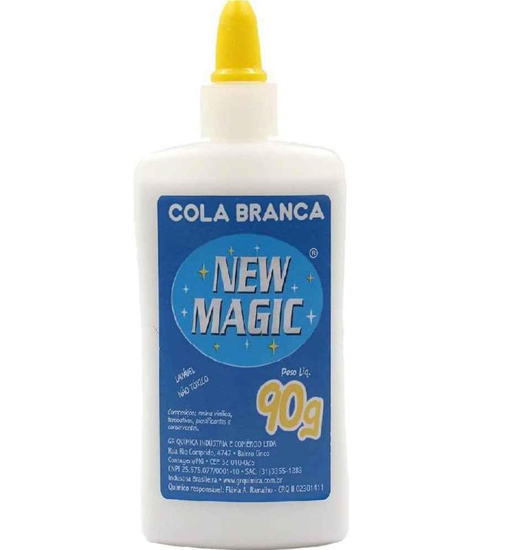 Cola Branca New Magic 90G - Cola Branca - Magazine Luiza