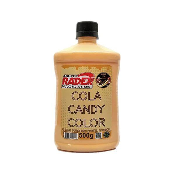 Cola Candy Color Pastel 500g Nude - Radex - Slime / Amoeba - Magazine Luiza