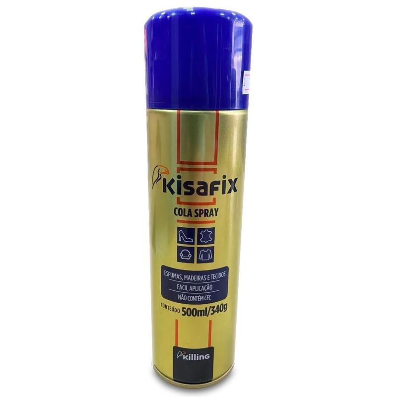 Cola Contato Sapateiro Spray 340G Kisafix - Cola de Contato - Magazine ...
