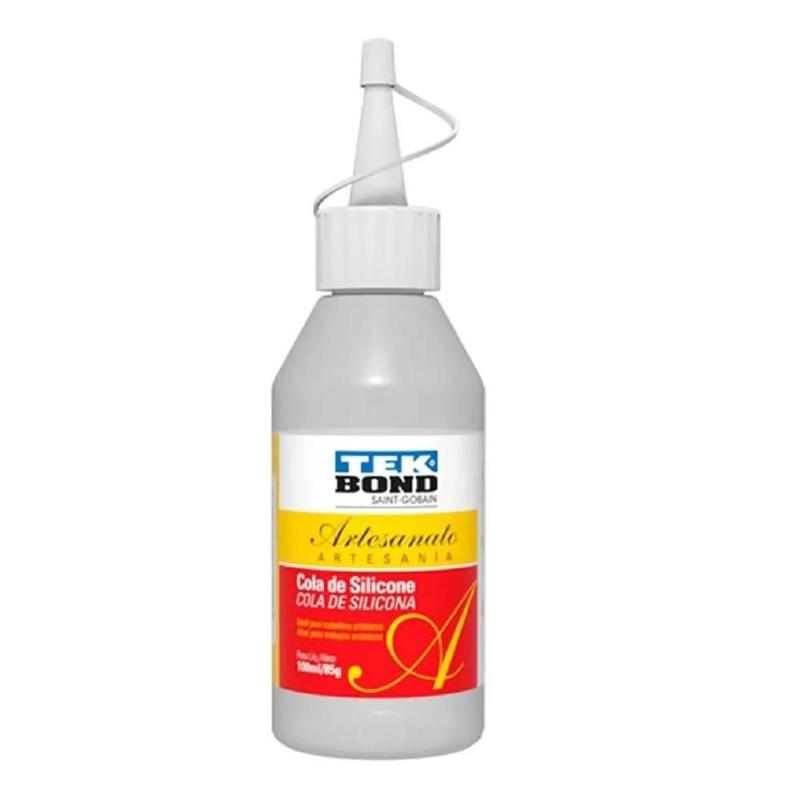 Cola De Silicone Líquida Tekbond Para Artesanato 100 Ml - Tek Bond ...