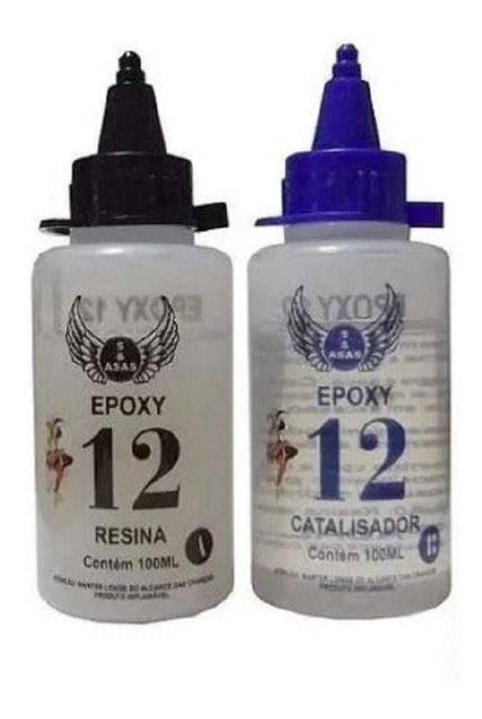 Cola Epoxy 12 Minutos - 200 Gramas Aeromodelismo Araldite - Asas ...