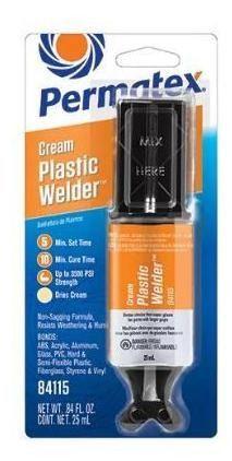 Cola Epoxy Solda Plastico Creme 25ml - Permatex - Cola PVC - Magazine Luiza
