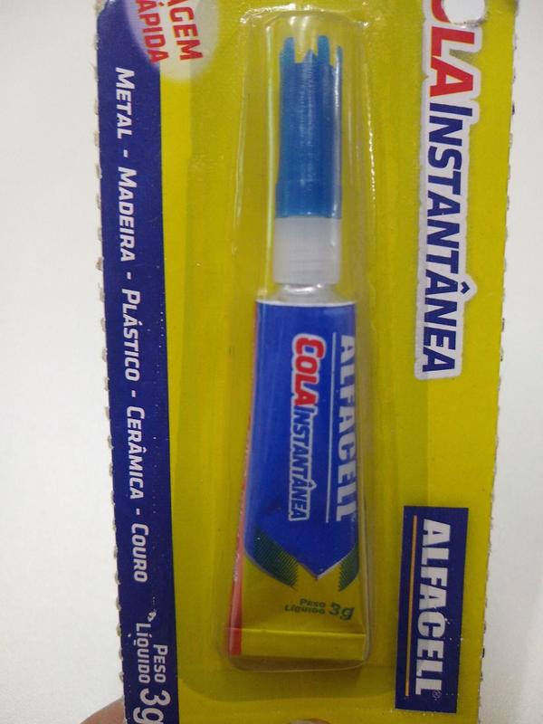Cola Instantânea 3gr - Alfacell - Cola Instantânea - Magazine Luiza