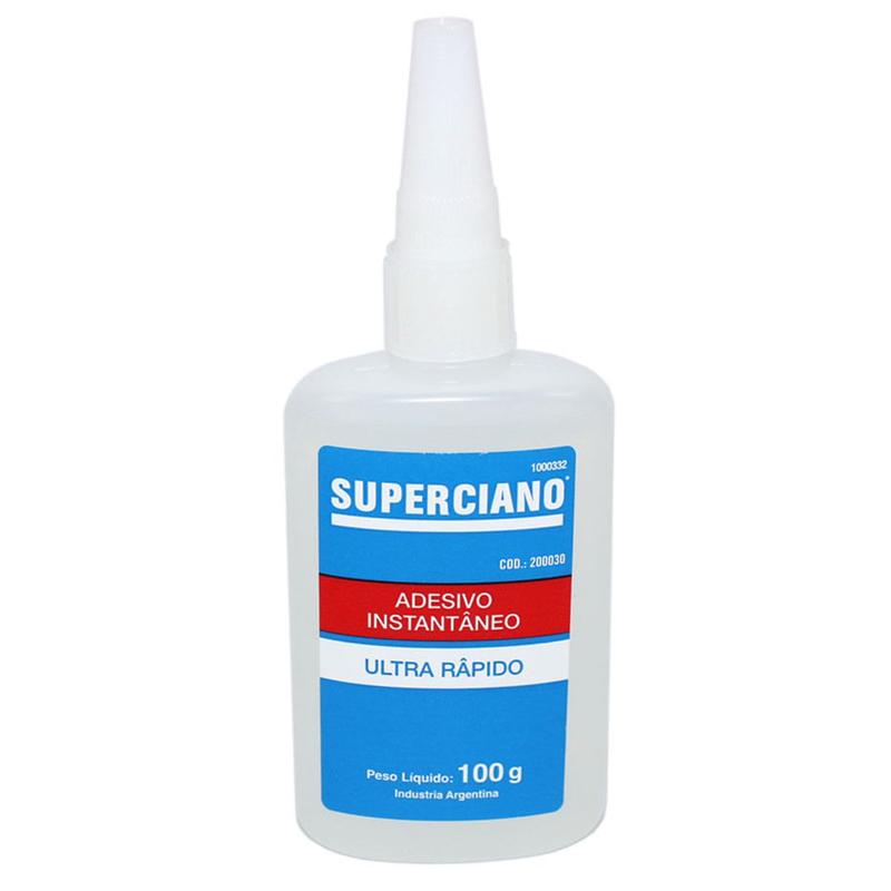 Cola Instantânea Superciano 100g Bico Dosador Ultra Forte - Cola ...
