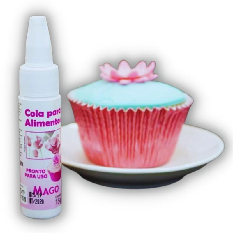 Cola para Alimentos Comestível Mago - 15g - Espessante Alimentar ...
