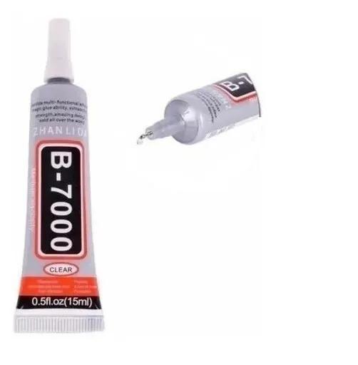 Cola Para Colar Tela De Celular B7000 (Transparente) 15Ml - Zhanlida ...